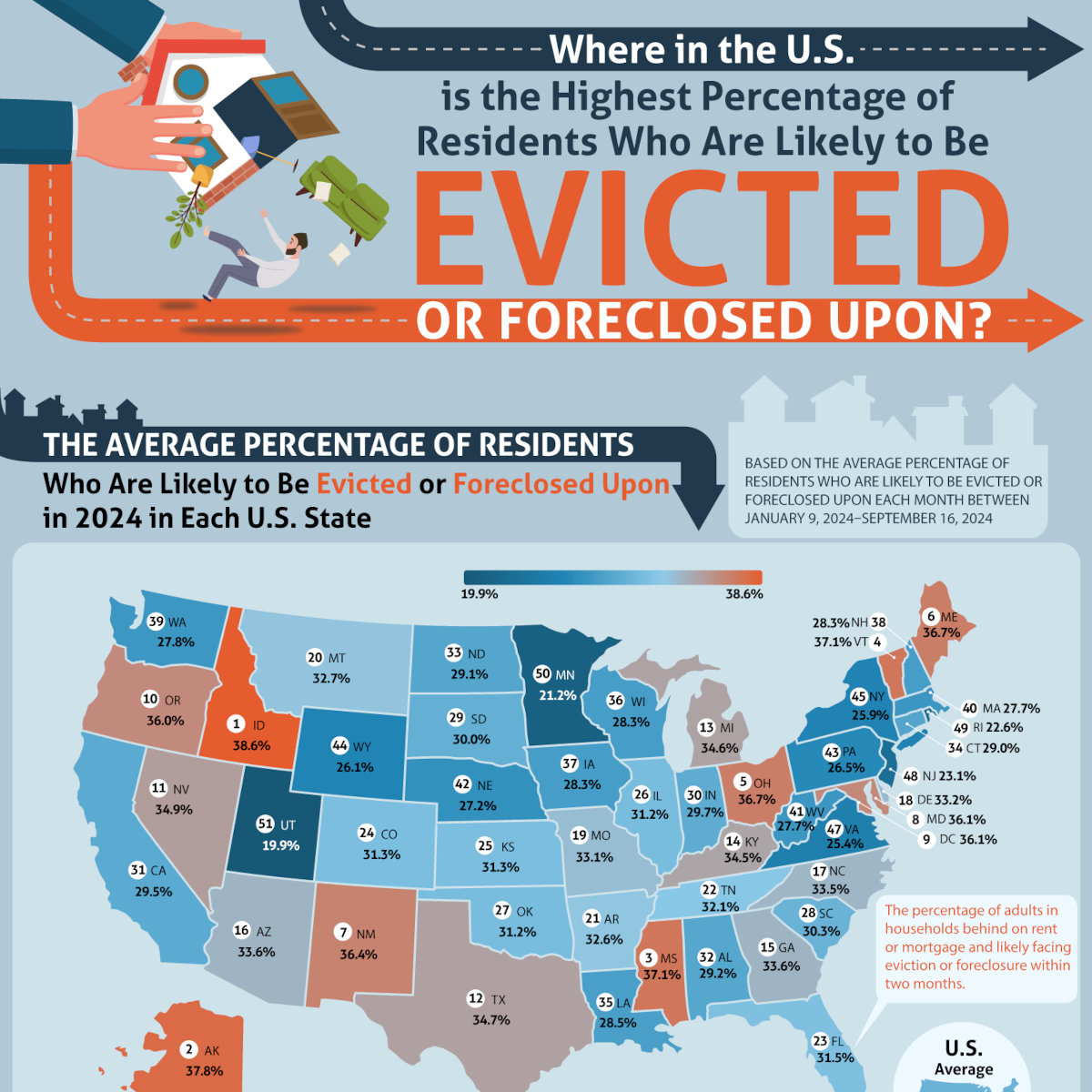Where in the U.S. is the highest percentage of residents who are likely ...