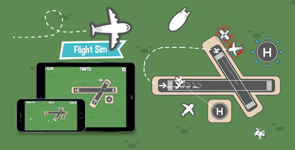 Flight Sim Game: Free Online Air Traffic Control Video Game for Kids